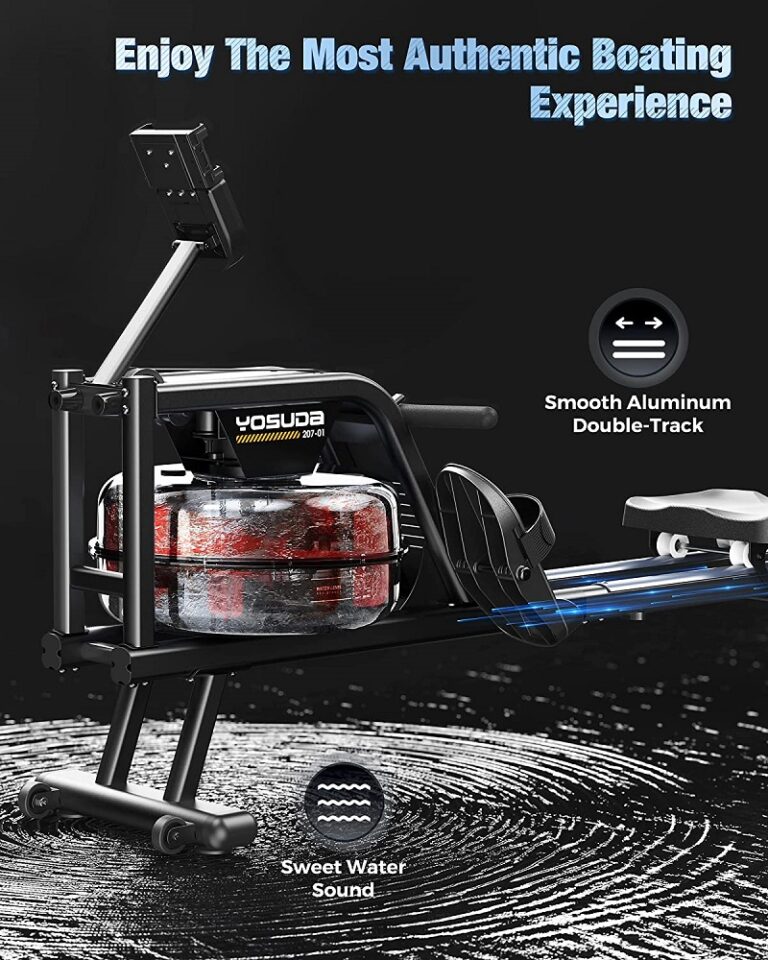 Yosuda Water Rowing Machine Review 300 LB Weight Capacity Foldable Rower