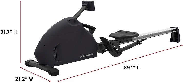 » Schwinn Crewmaster Rowing Machine Review 100660 Magnetic Rower Quiet ...